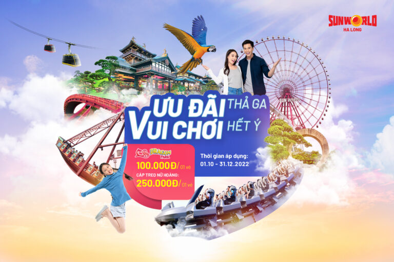 VUI CHƠI HẾT Ý VỚI CHÍNH SÁCH GIÁ VÉ SIÊU HẤP DẪN TỪ SUN WORLD HA LONG ...