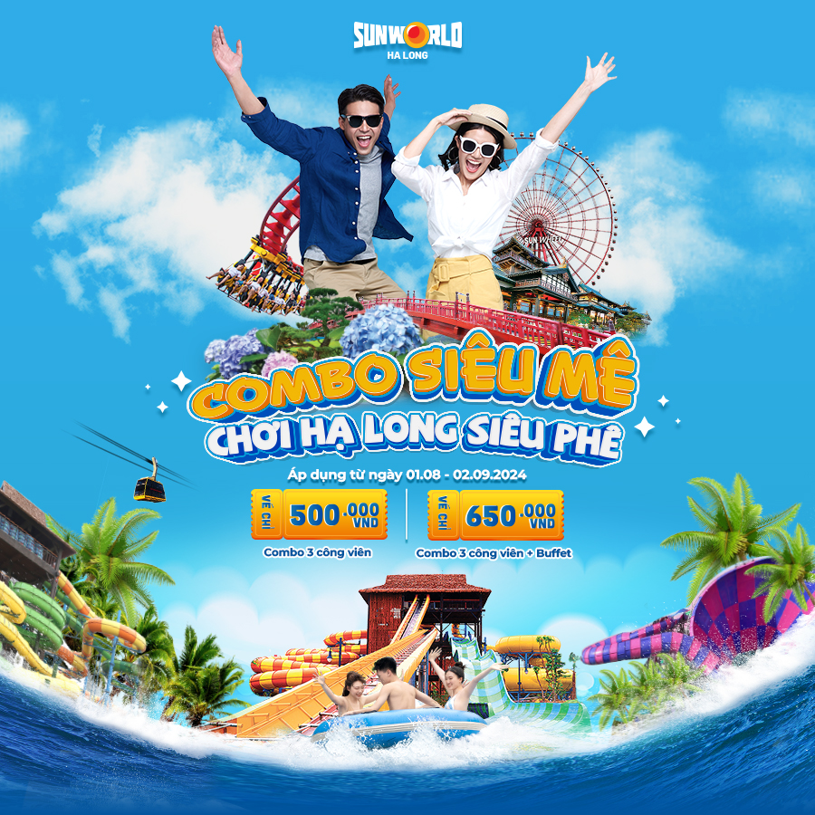 VUI HÈ VỚI ƯU ĐÃI CỰC KHỦNG chào mừng đại Lễ 2/9 tại Sun World Ha Long ...