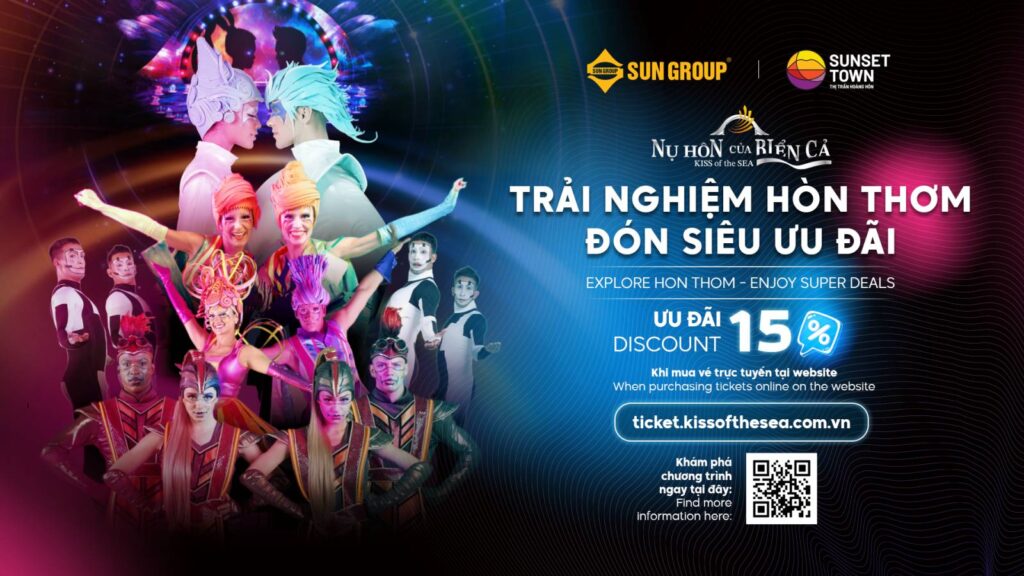 ƯU ĐÃI 15% KHI MUA VÉ KISS OF THE SEA & KISS BRIDGE TẠI WEBSITE TICKET ...