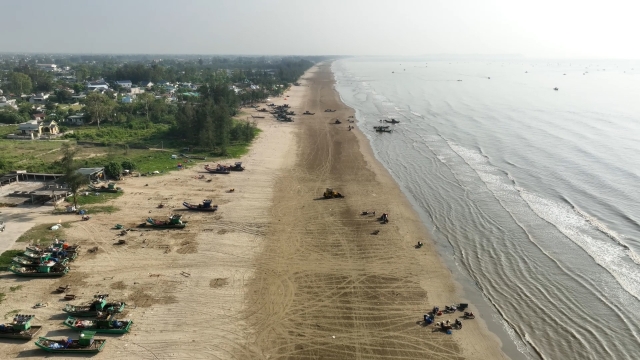 Khám phá điểm đến bình yên biển Quảng Nham Hậu Lộc tại xứ Thanh